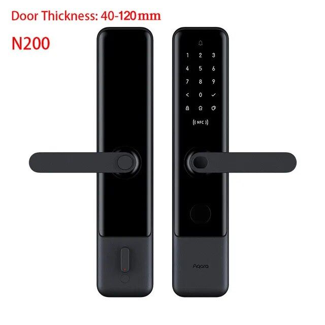 Aqara N200 Smart Door Lock (ZNMS17LM): Fingerprint Lock for Bluetooth ...
