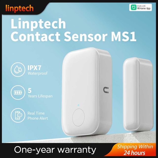 Linptech Door Window Sensor MS1BBRemote Control BluetoothFor Smart Home ...