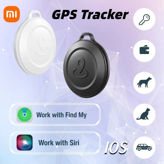 Xiaomi GPS Tracker Works with iOS Find My APP MFI Smart Tag Key Finder ...