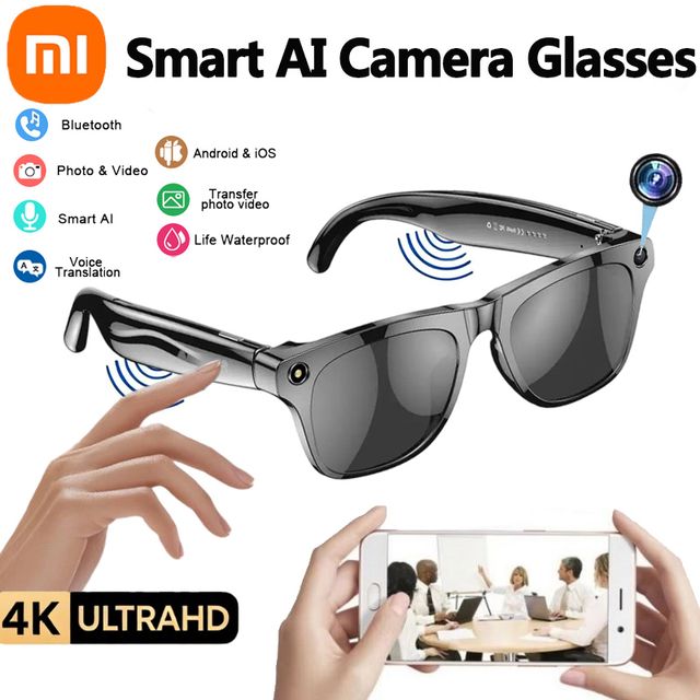 Xiaomi Smart Ai Camera Glasses Bluetooth 4k Hd Outdoor Sports ...